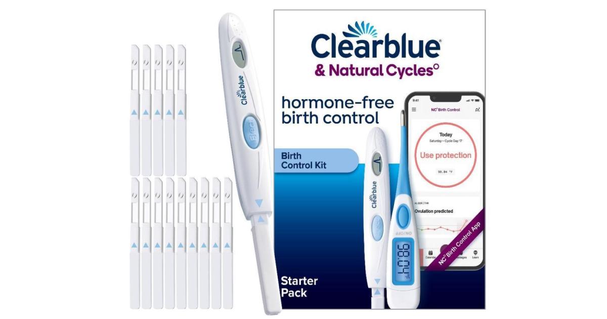 Clearblue® and Natural Cycles° Hormone-Free Birth Control Starter Pack