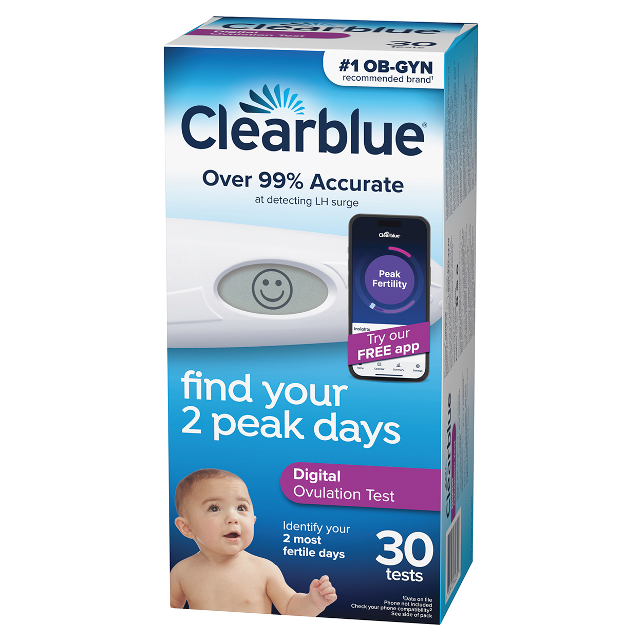 Digital Ovulation Test: Identify Your 2 Most Fertile Days – Clearblue